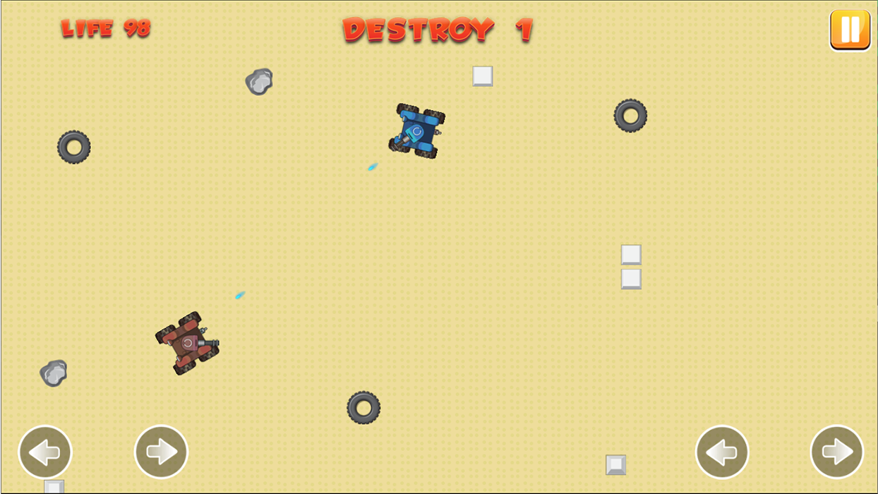 Army Tank Fighter Game (Construct | C3P | CAPX | HTML5) Endless Game by ...
