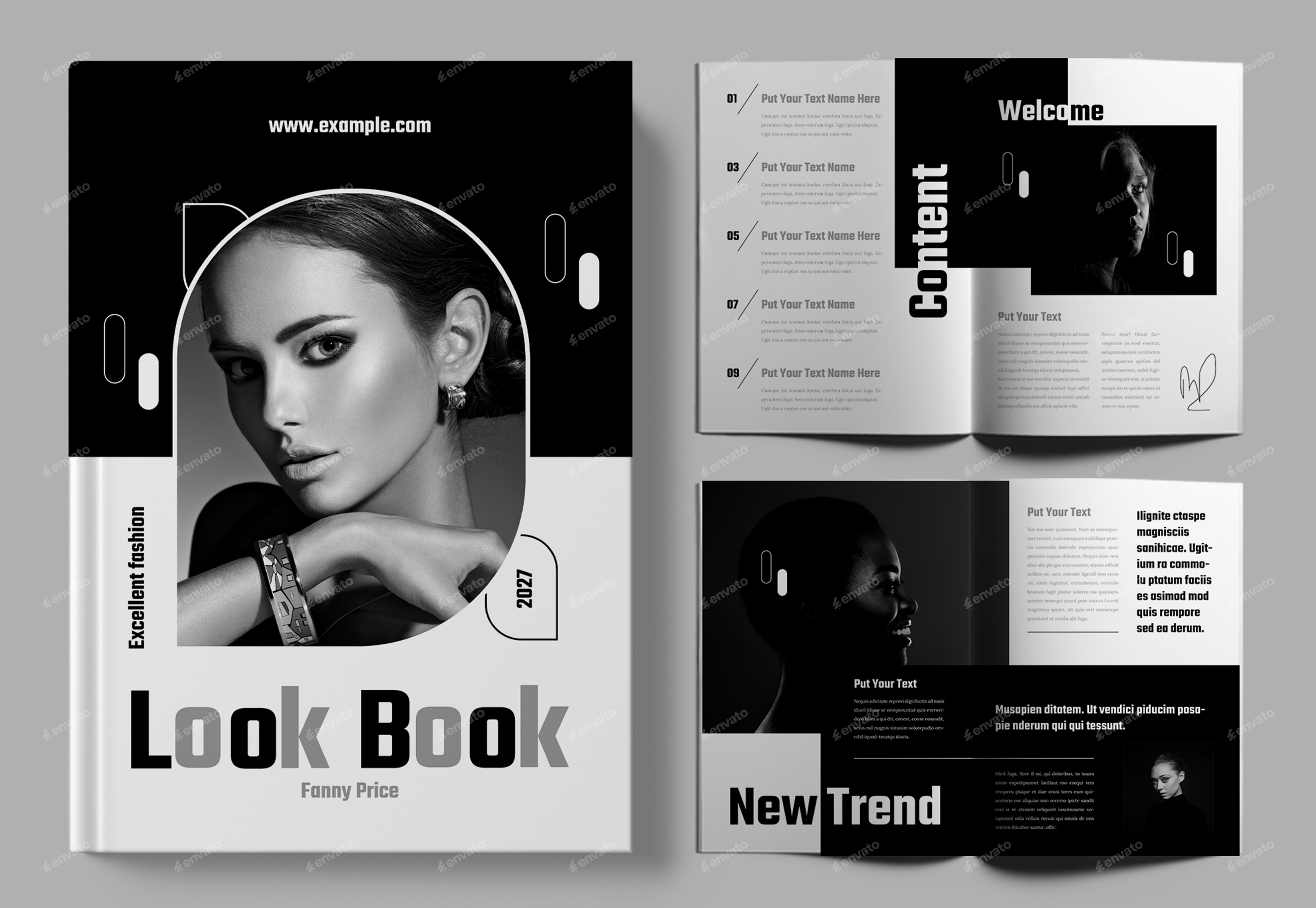 Look Book Layout Design, Print Templates | GraphicRiver