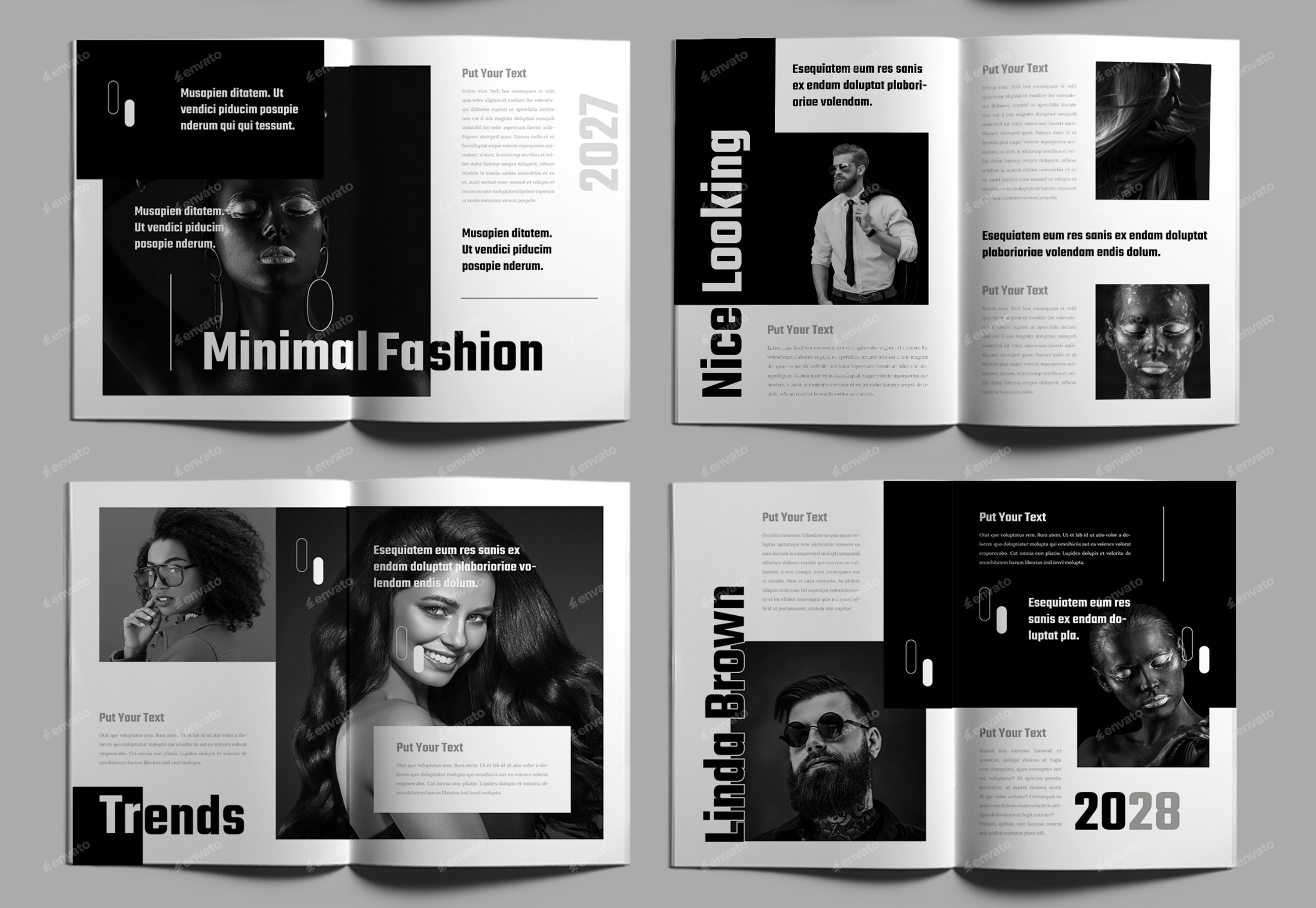 Look Book Layout Design, Print Templates | GraphicRiver