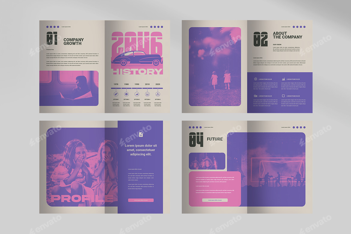 Car Company Profile, Print Templates | GraphicRiver