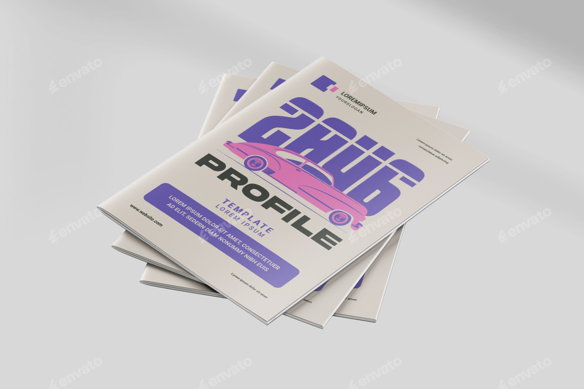 Car Company Profile, Print Templates | GraphicRiver