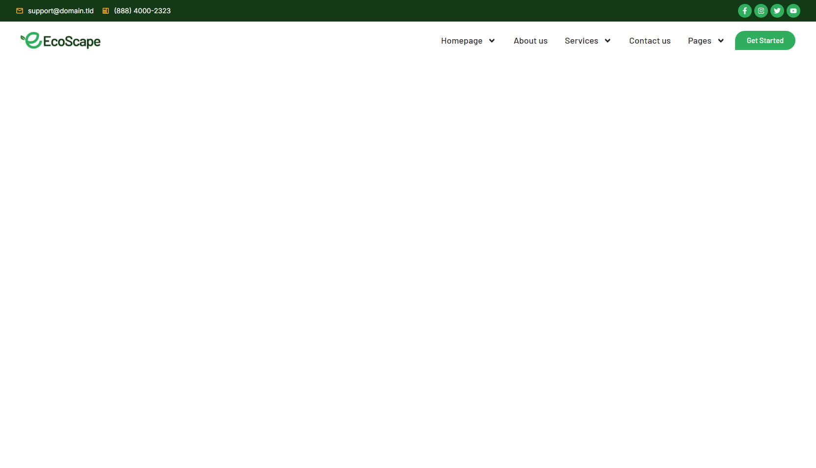EcoScape - Gardening & Landscape Elementor Pro Template Kit by moxcreative