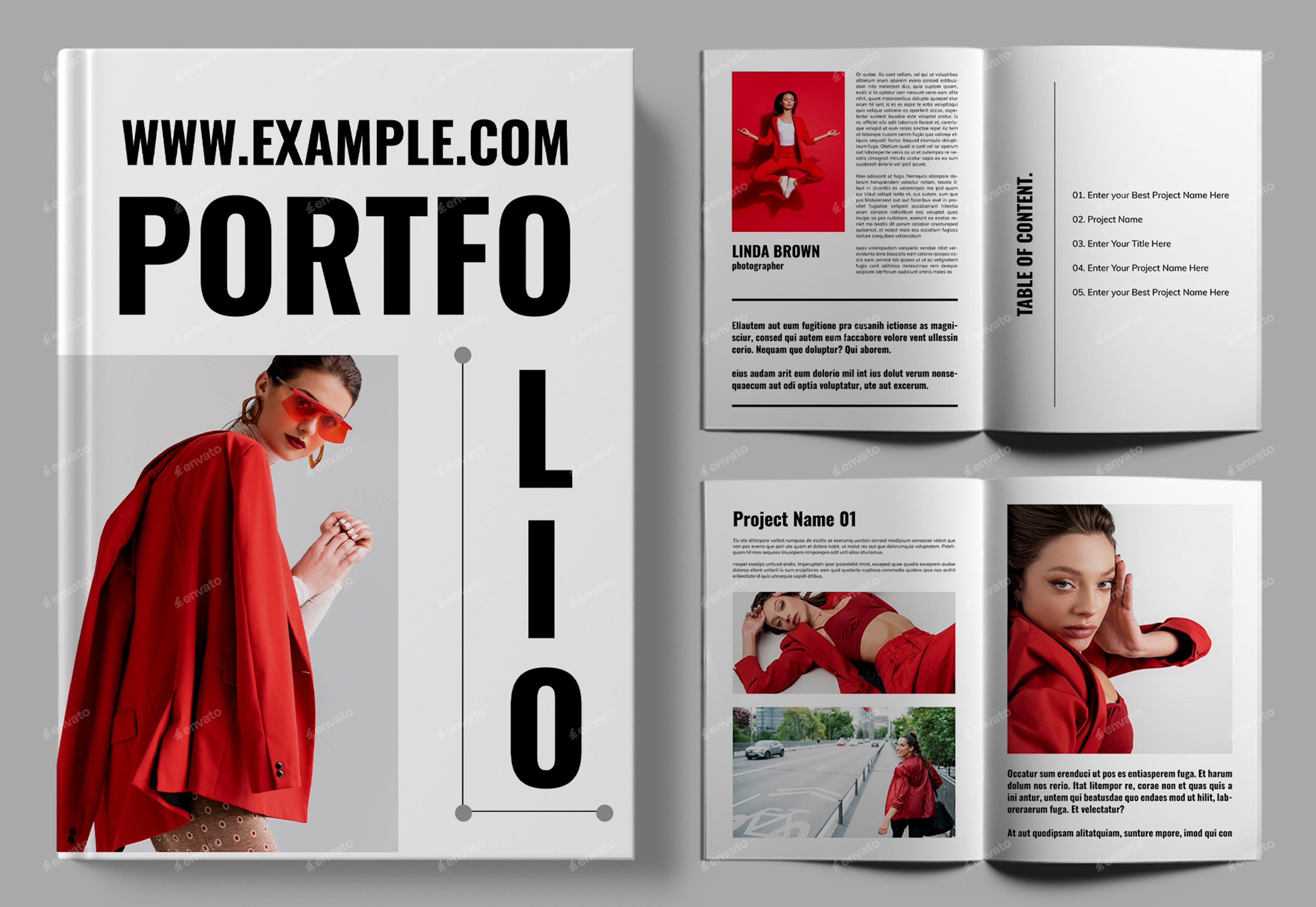 Minimal Portfolio Template, Print Templates | GraphicRiver