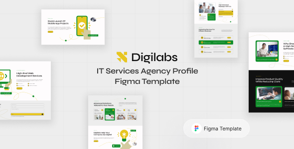 Digilabs - IT Services Agency Profile Figma Template by gridsnap ...
