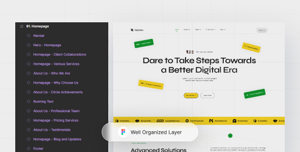 Digilabs - IT Services Agency Profile Figma Template by gridsnap ...