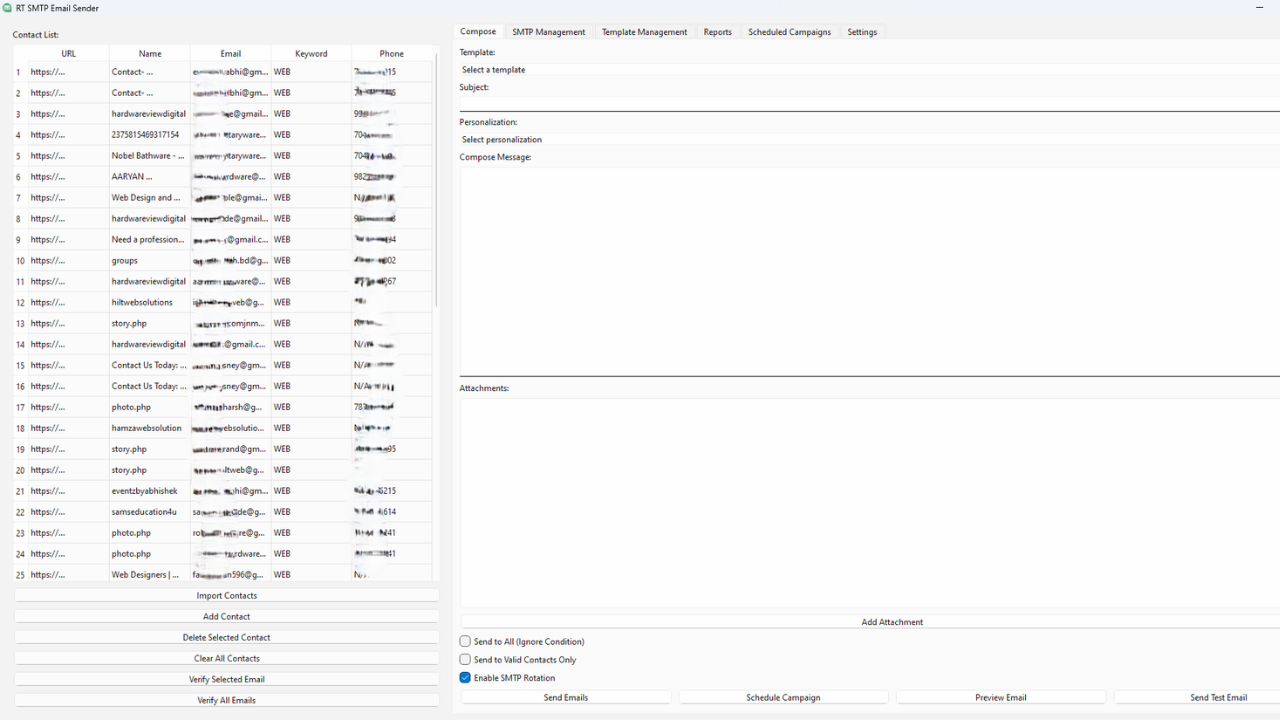 RT Email Sender Using SMTP With Advance Email Verification by ...