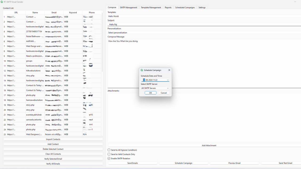 RT Email Sender Using SMTP With Advance Email Verification by ...