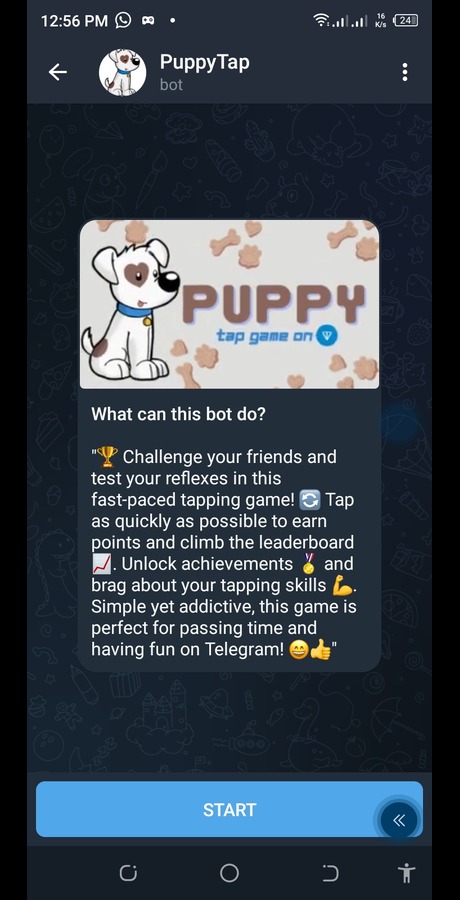 Puppy Tap - Telegram mining by Masanidev | CodeCanyon