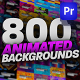 Animated Backgrounds Pack For Premiere Pro, Premiere Pro Templates