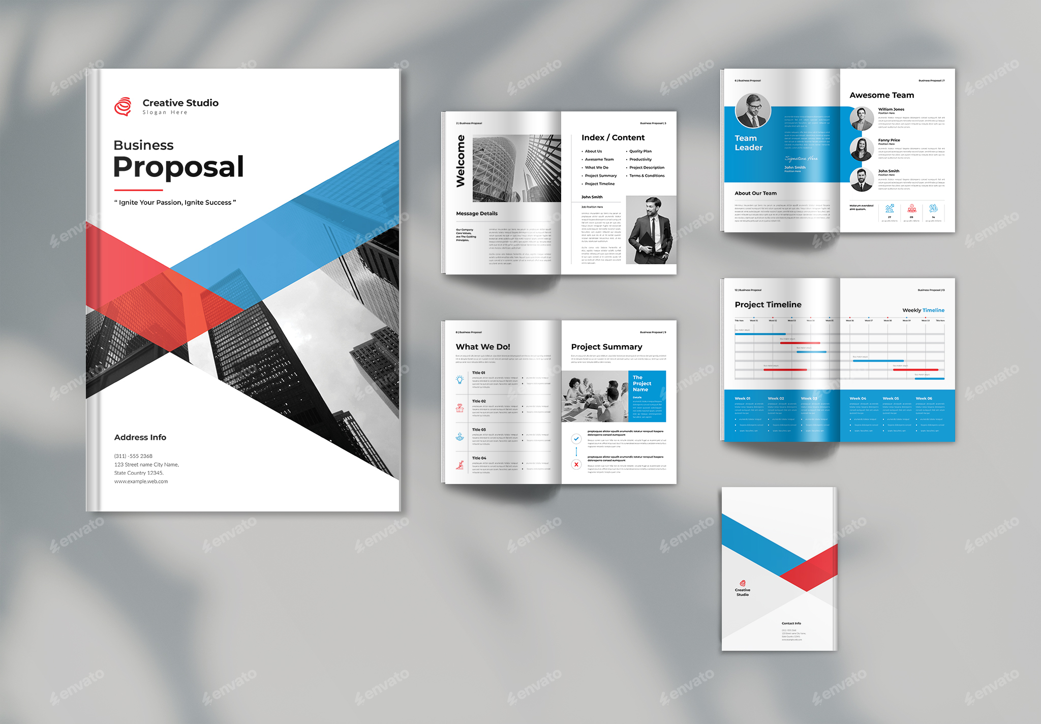 Business Proposal Template, Print Templates | GraphicRiver