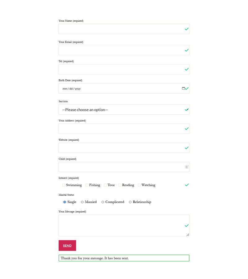 Contact Form 7 Smart Validation by mgscoder | CodeCanyon