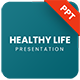 Healthy Life - Health Powerpoint Templates, Presentation Templates