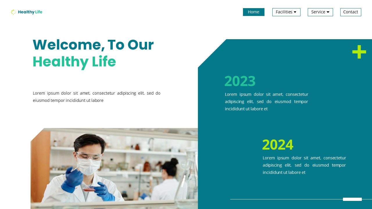 Healthy Life - Health Powerpoint Templates, Presentation Templates