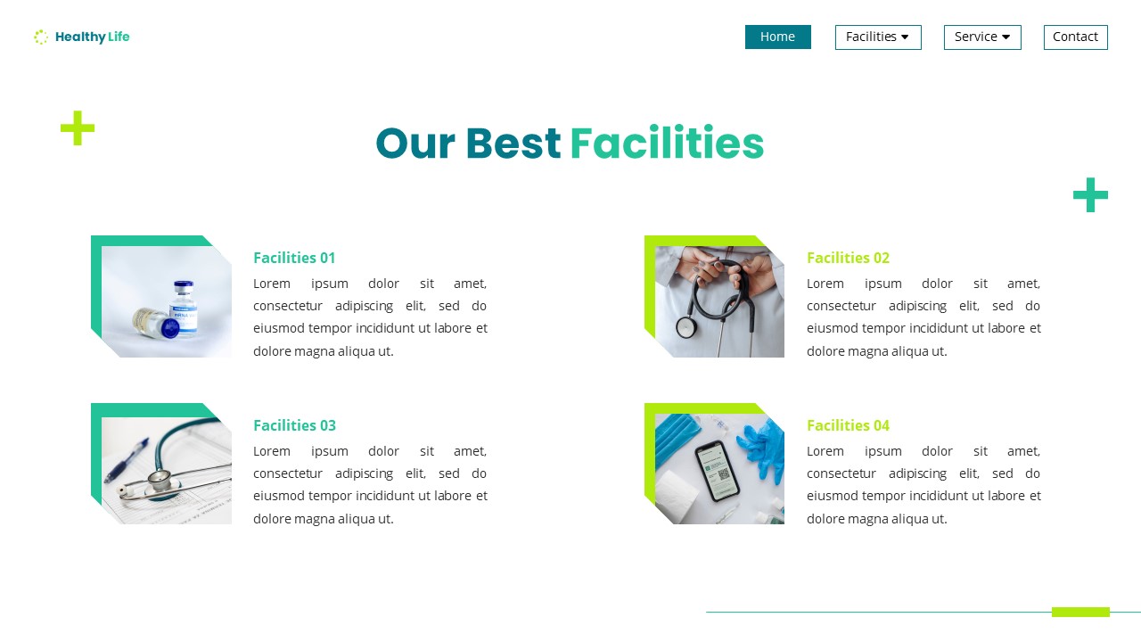 Healthy Life - Health Powerpoint Templates, Presentation Templates