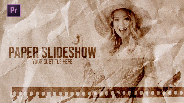 Paper Slideshow | Stop Motion, Premiere Pro Templates | VideoHive