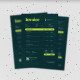 The Green Light - Invoice, Print Templates | GraphicRiver