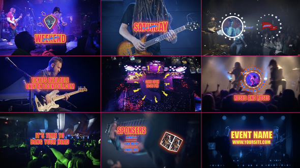 Live Concert, After Effects Project Files | VideoHive