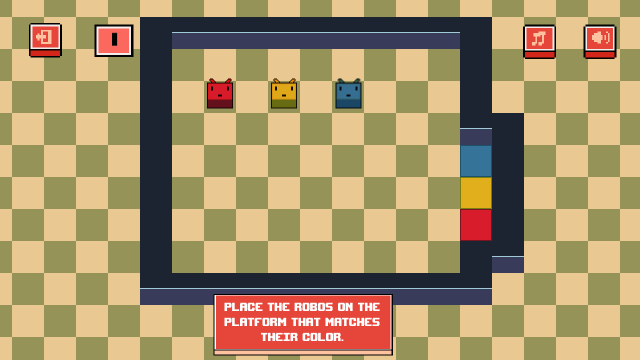 Color Robos | Logic Puzzle Game | Html5 Game | Unity by shironobe06