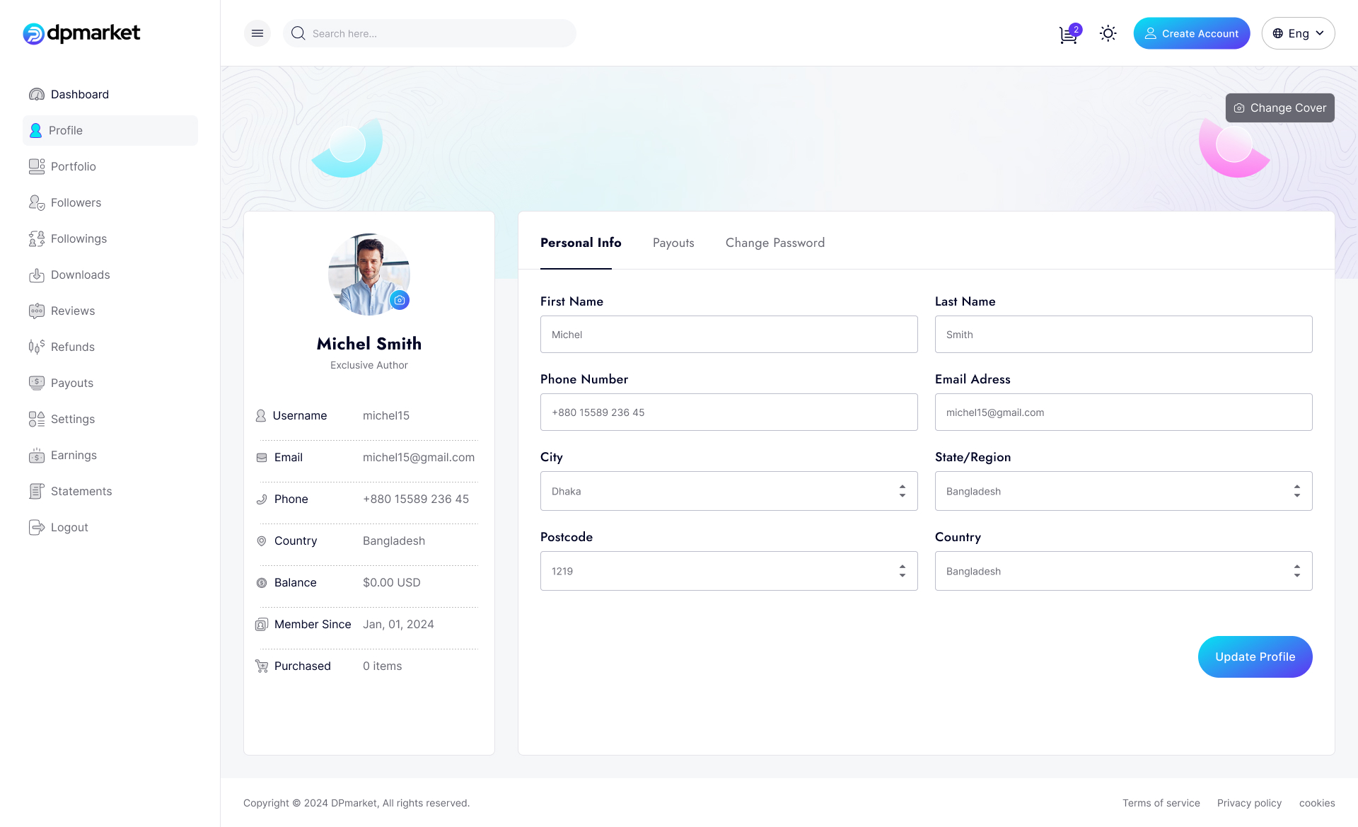 DpMarket – Digital Marketplace Multi-Vendor WooCommerce Theme ...