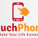 Touch Phone Logo, Logo Templates | GraphicRiver