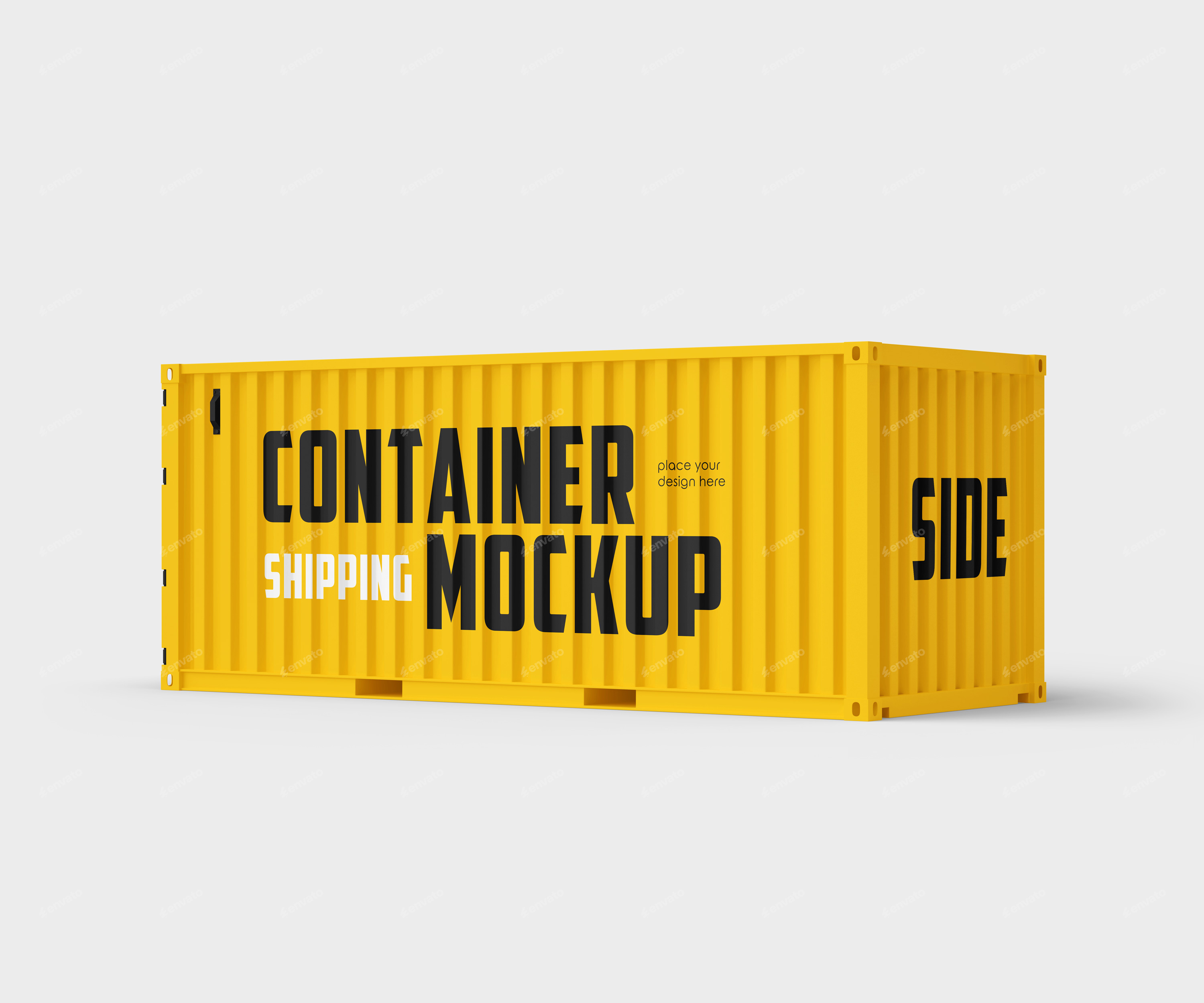 Shipping Container Mockup Set, Graphics | GraphicRiver