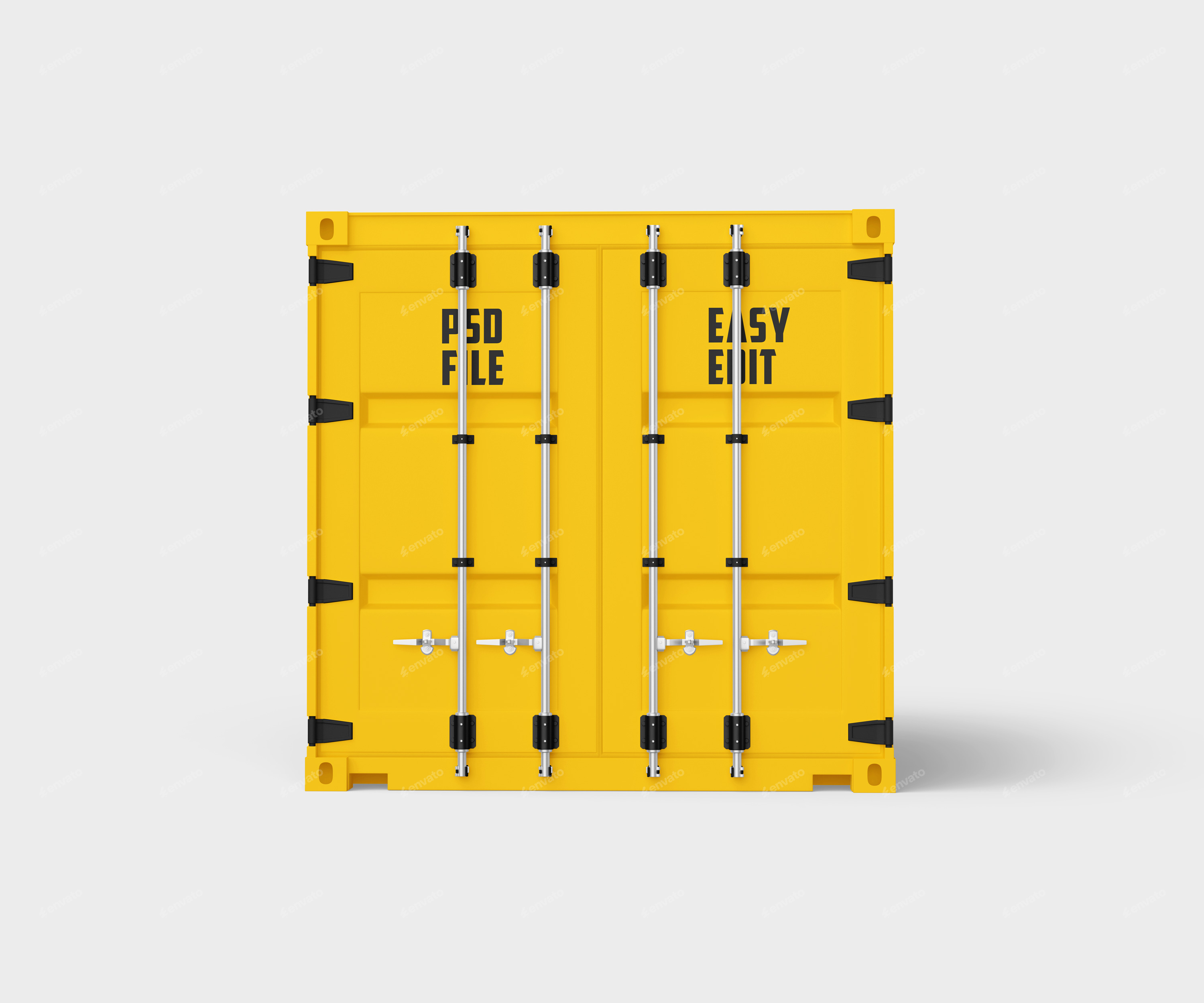 Shipping Container Mockup Set, Graphics | GraphicRiver