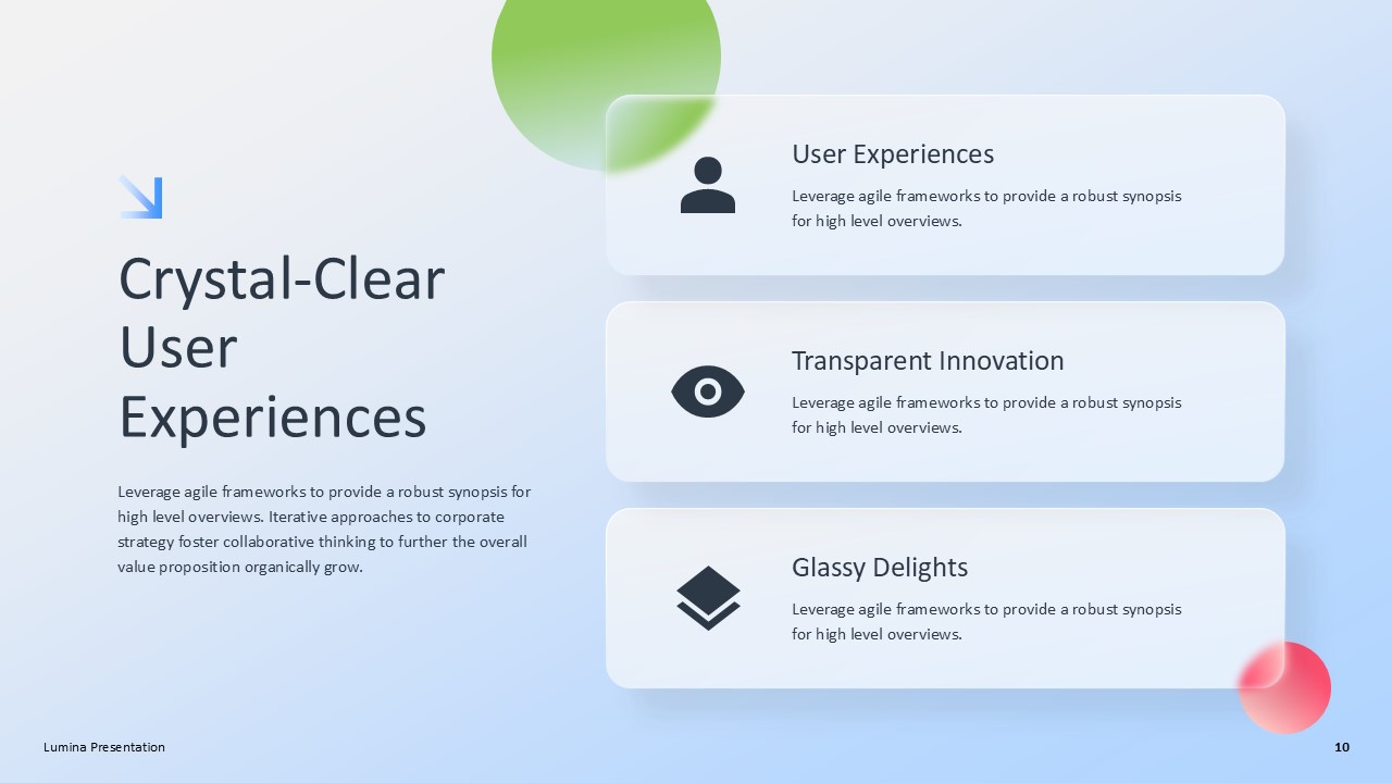 Glassmorph Morph Animation PowerPoint, Presentation Templates ...