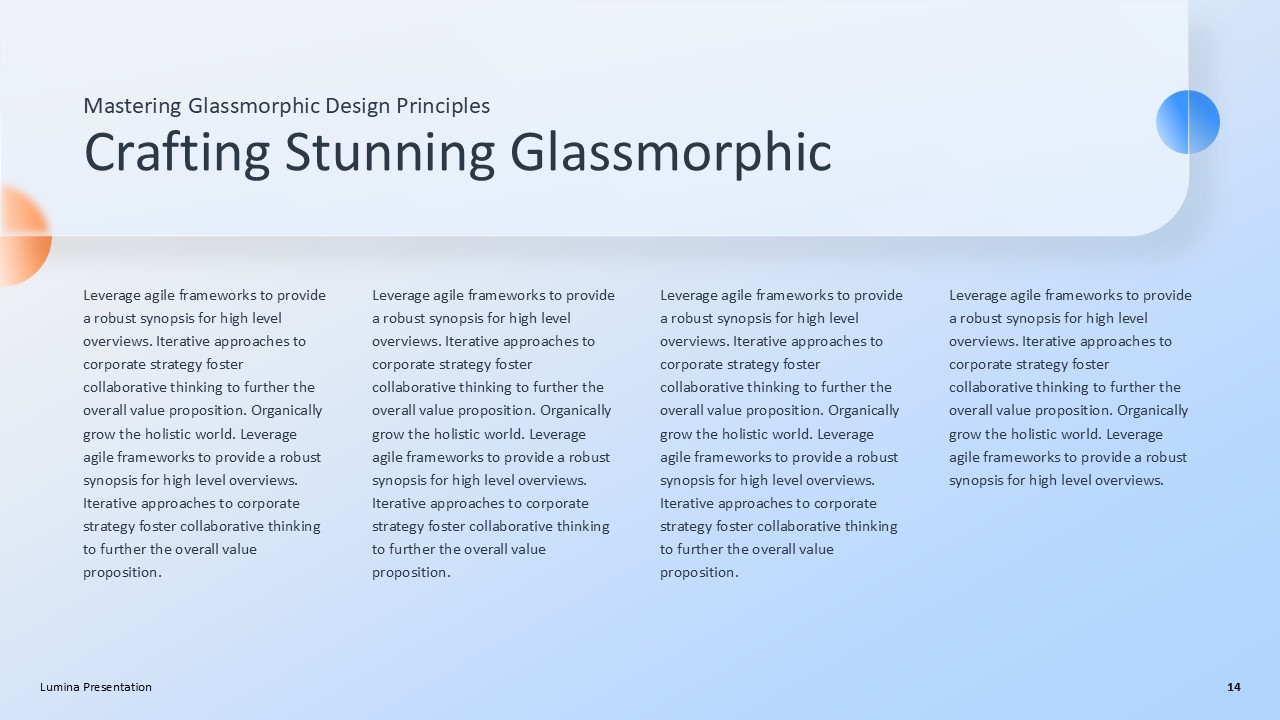 Glassmorph Morph Animation PowerPoint, Presentation Templates ...
