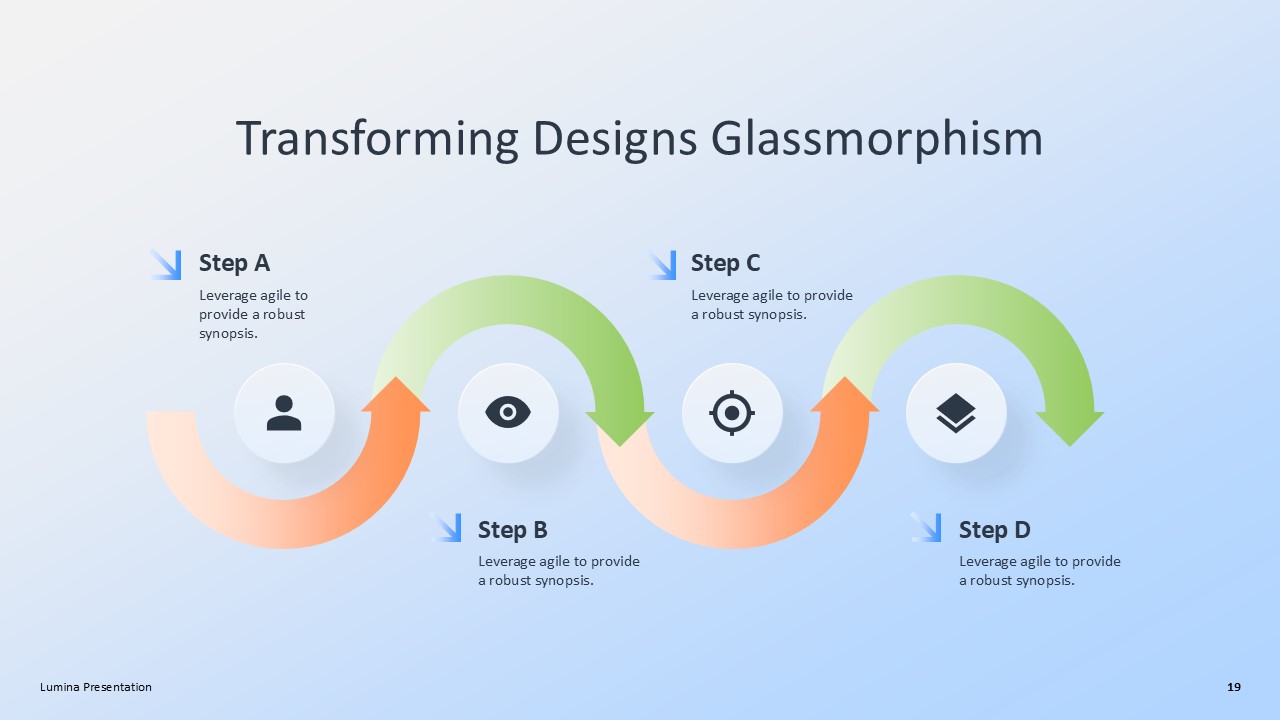 Glassmorph Morph Animation PowerPoint, Presentation Templates ...