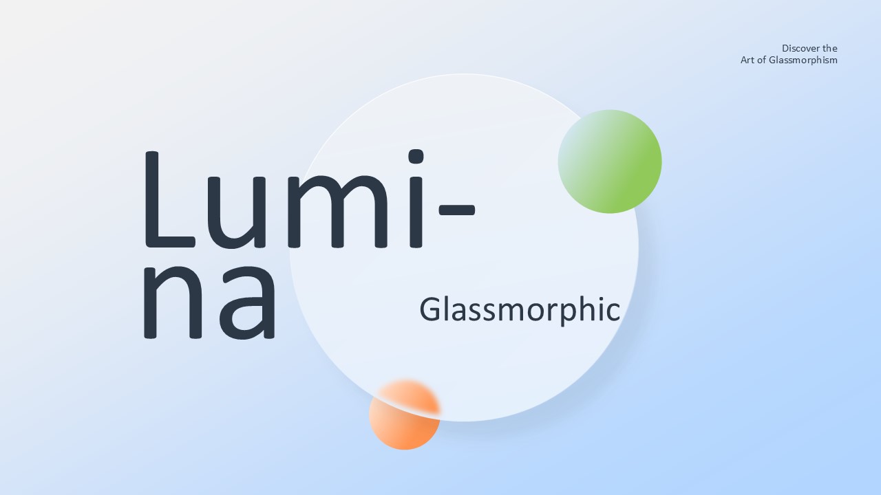 Glassmorph Morph Animation PowerPoint, Presentation Templates ...