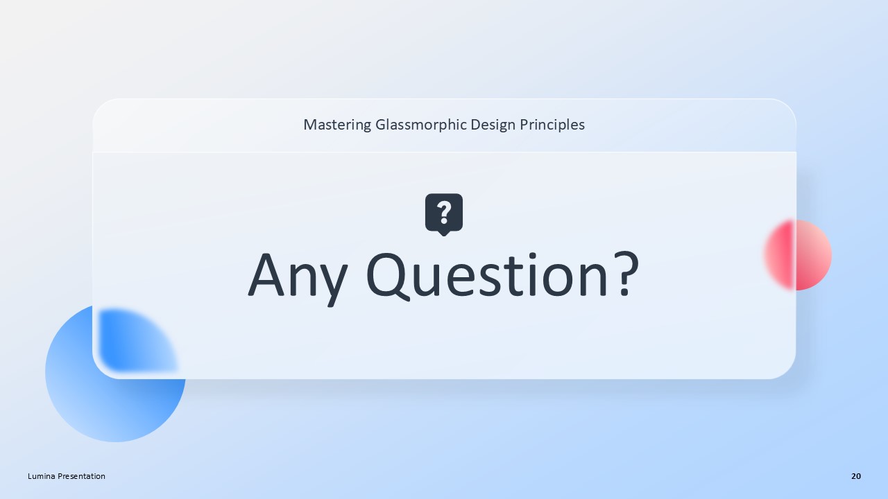 Glassmorph Morph Animation PowerPoint, Presentation Templates ...