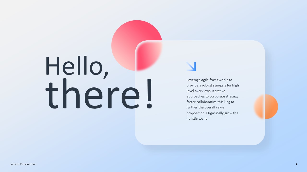 Glassmorph Morph Animation PowerPoint, Presentation Templates ...