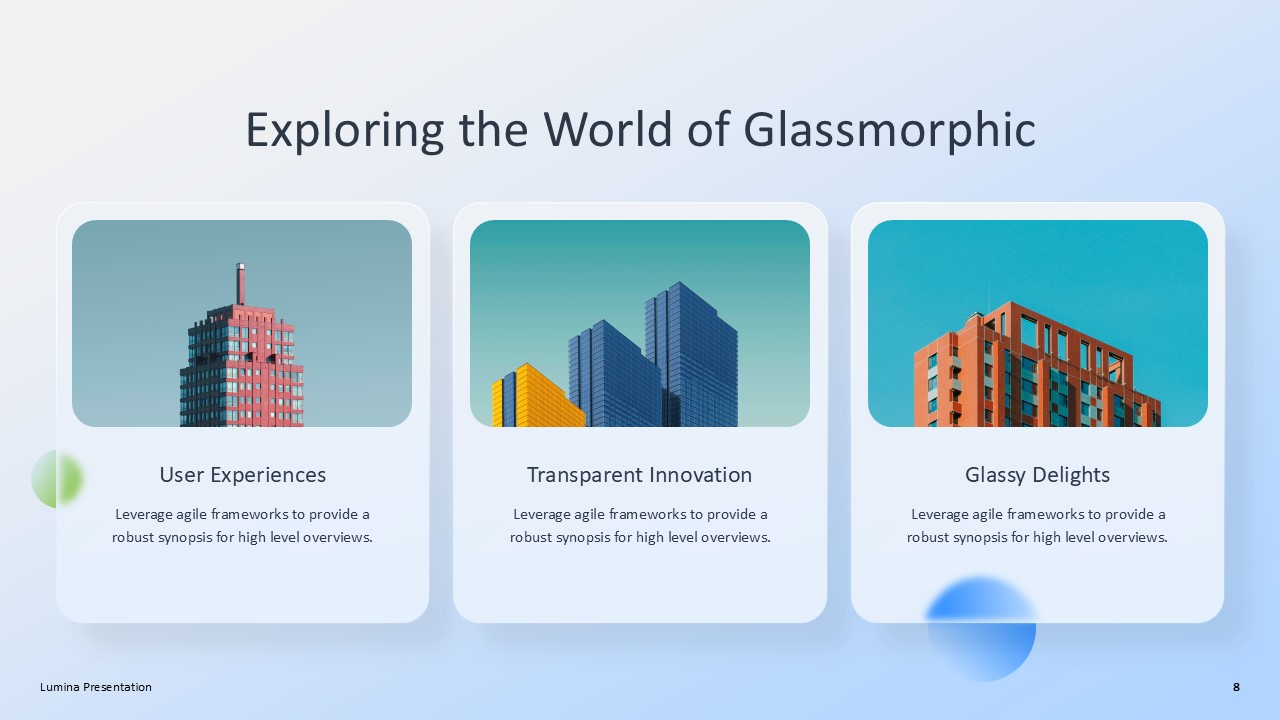 Glassmorph Morph Animation PowerPoint, Presentation Templates ...
