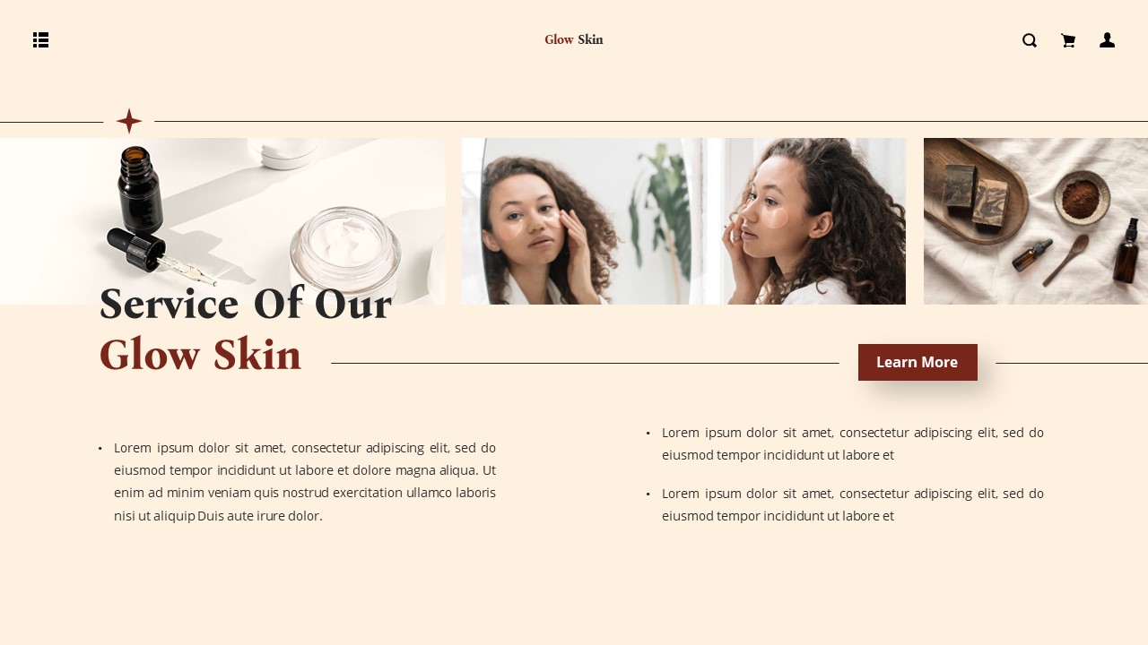 Glow Skin - Skincare Powerpoint Templates, Presentation Templates ...