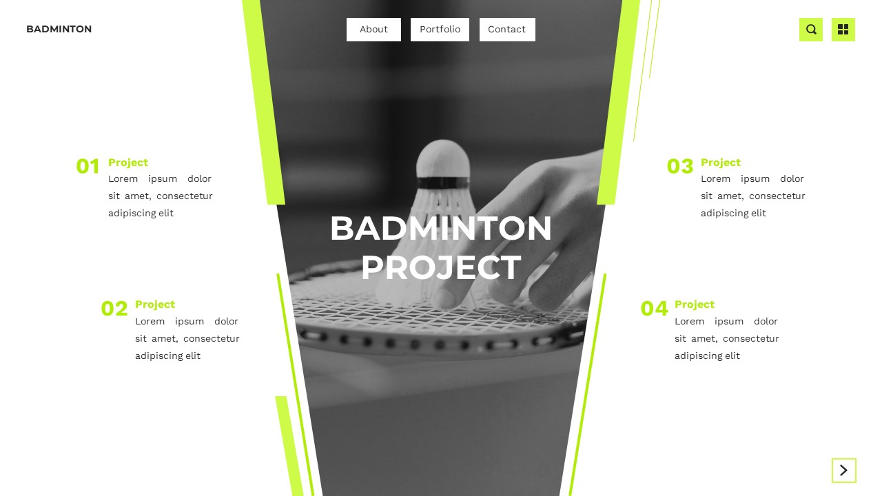 Badminton - Sport Keynote Templates, Presentation Templates | GraphicRiver