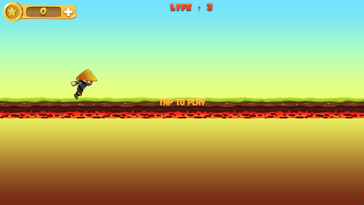 Ninja Runs In Two Worlds ( Construct | C3P | CAPX | HTML5 ) Endless Game by Pro_Gaming