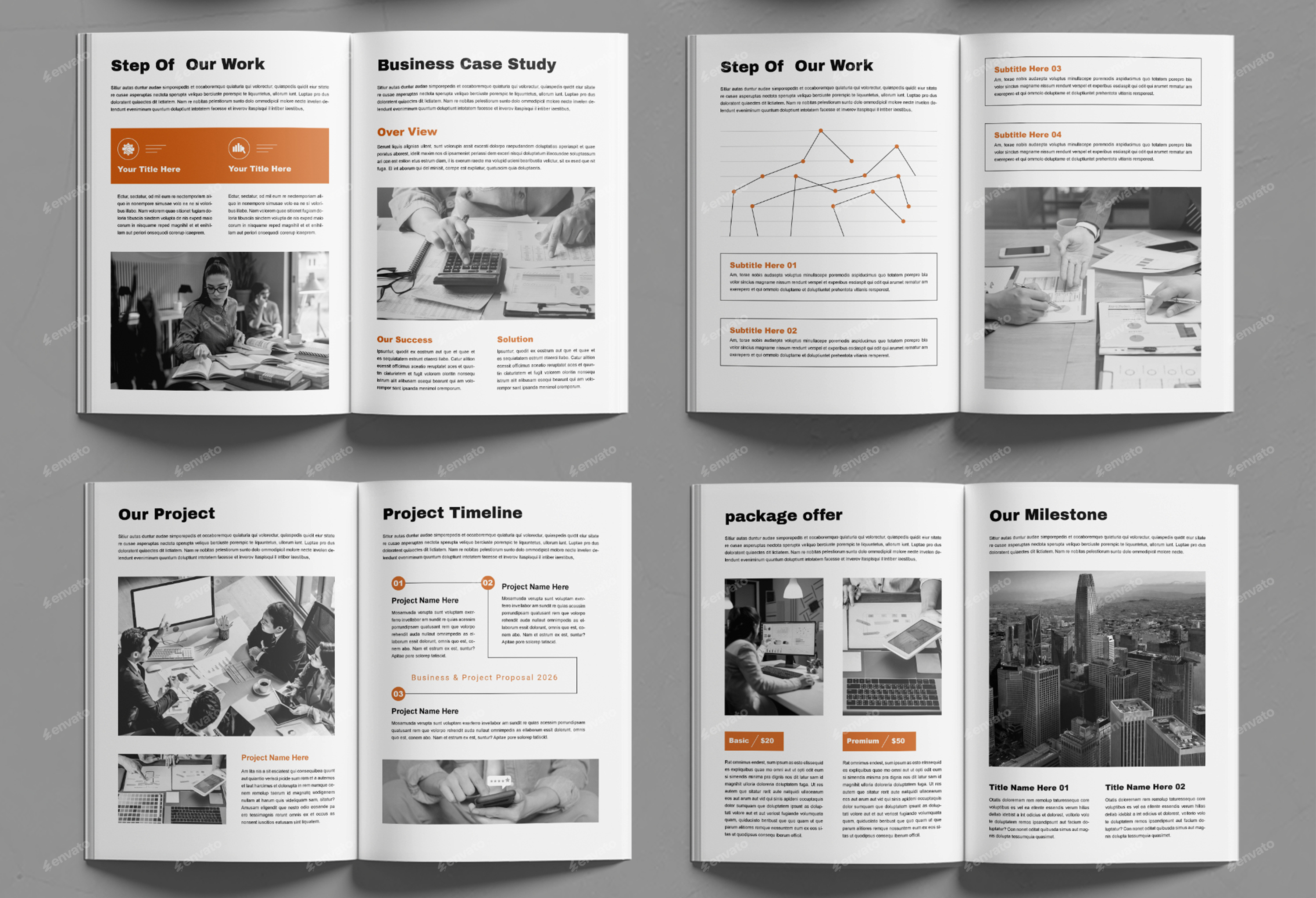 Business Proposal Design Template, Print Templates | GraphicRiver