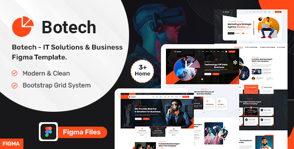 Botech - IT Solutions & Business Figma Template. by Werpax | ThemeForest