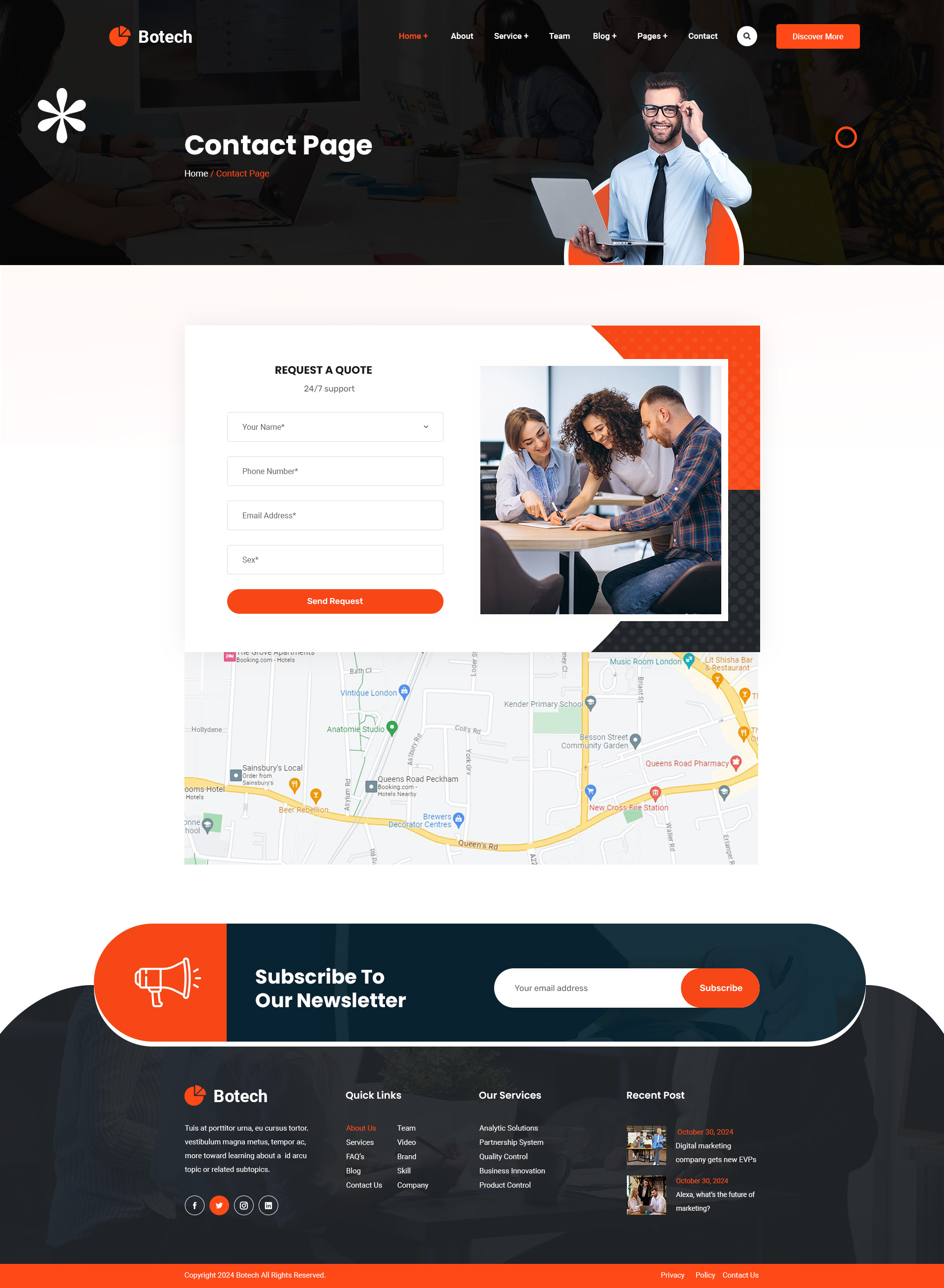 Botech - IT Solutions & Business Figma Template. by Werpax | ThemeForest