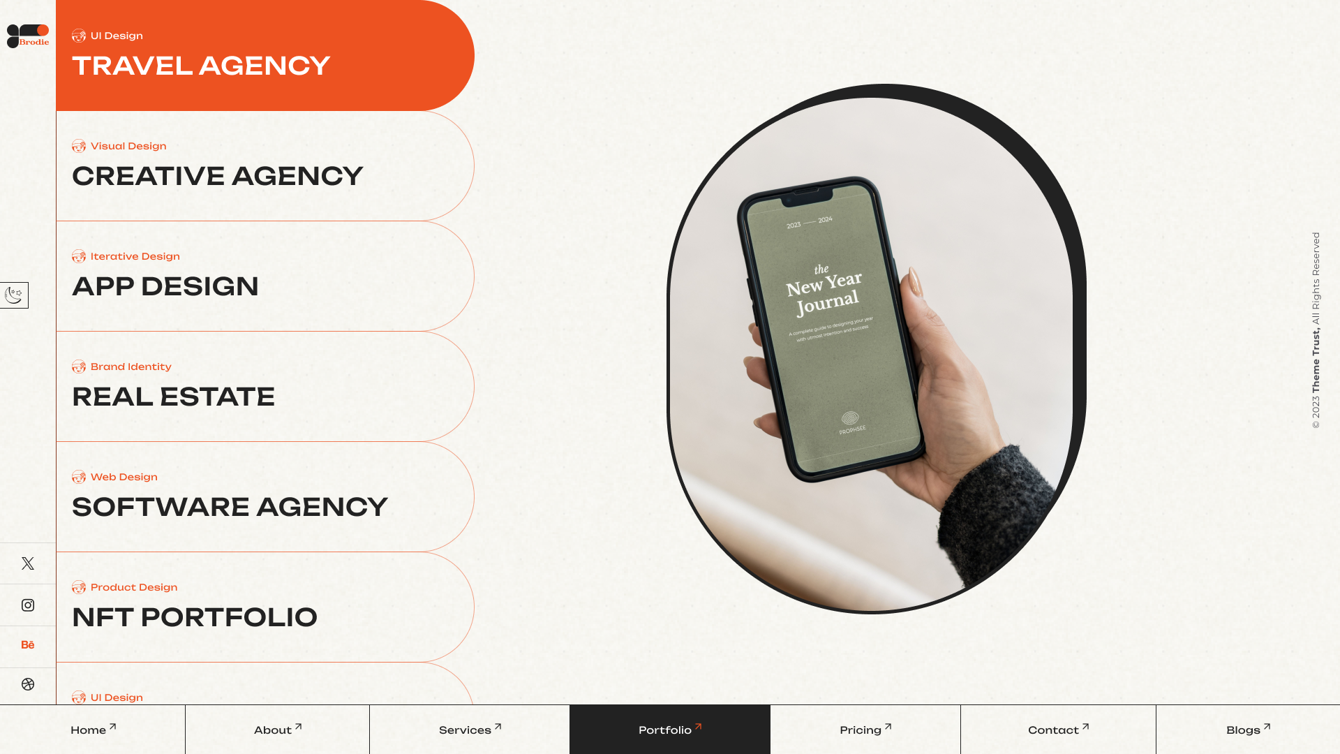Brodie - Personal Portfolio Figma Template by egenstheme | ThemeForest