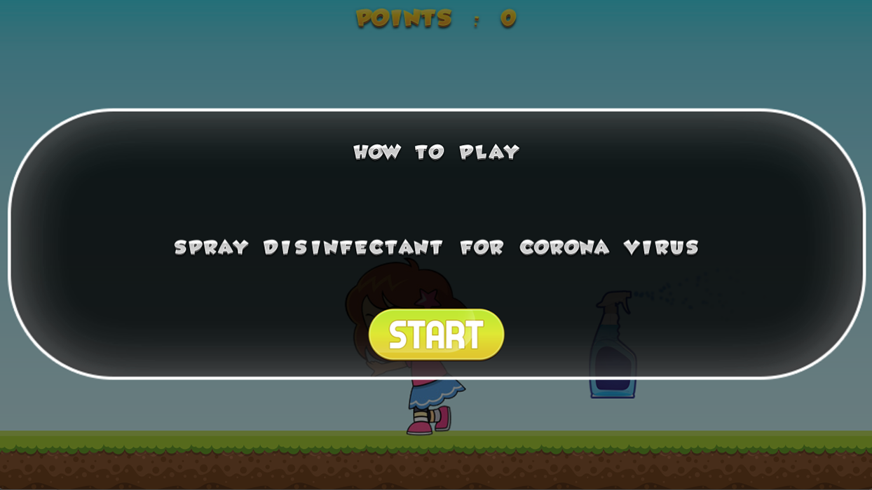 Safe From Corona ( Construct : C3P | CAPX | HTML5 ) Endless Game by Pro_Gaming