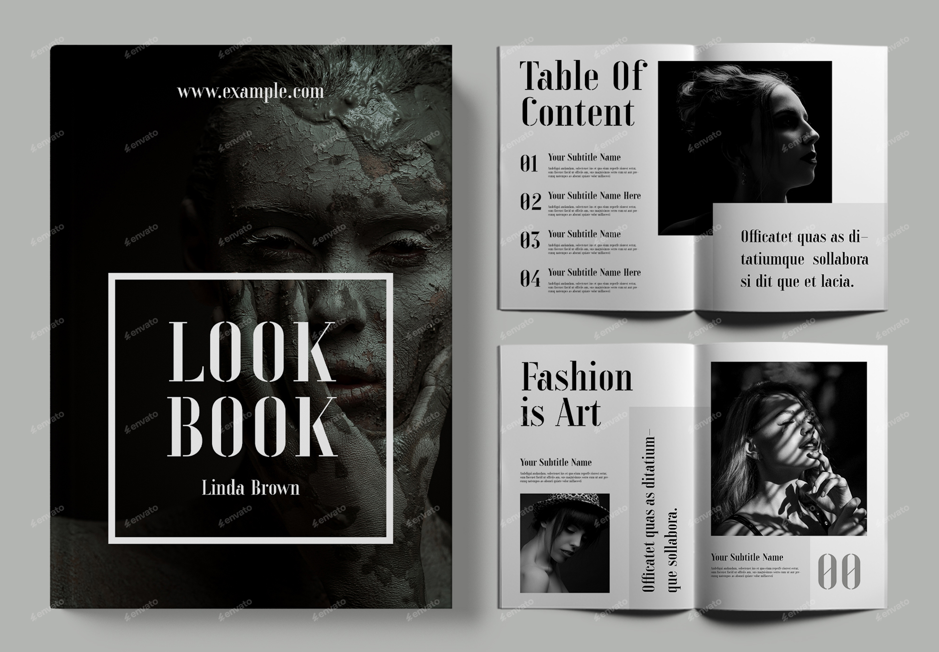 Look Book Layout Design, Print Templates | GraphicRiver