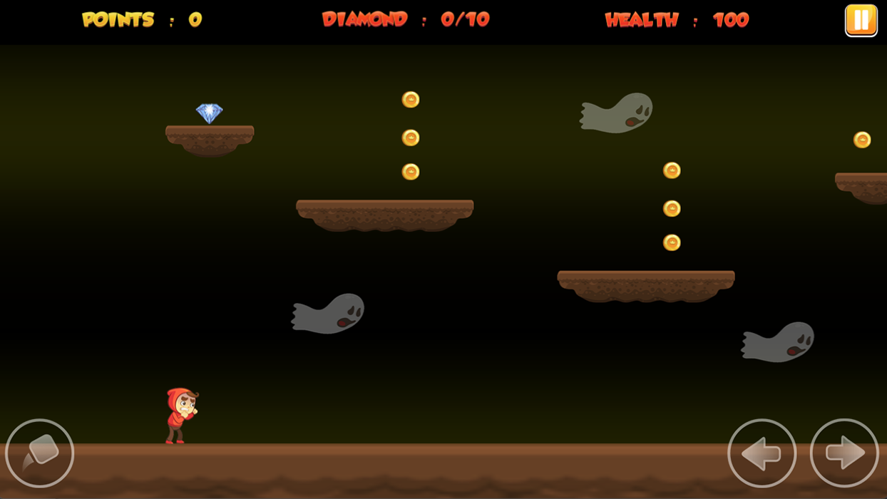 Diamond Ghost ( Construct | C3P | CAPX | HTML5 ) Single Level by CGFX-Studio