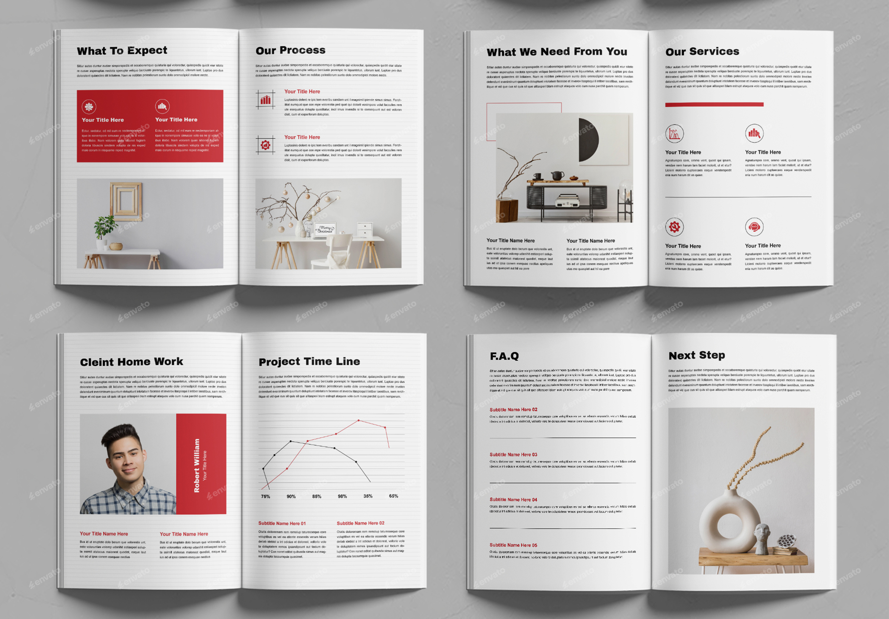 Welcome Packet Brochure Template, Print Templates | GraphicRiver