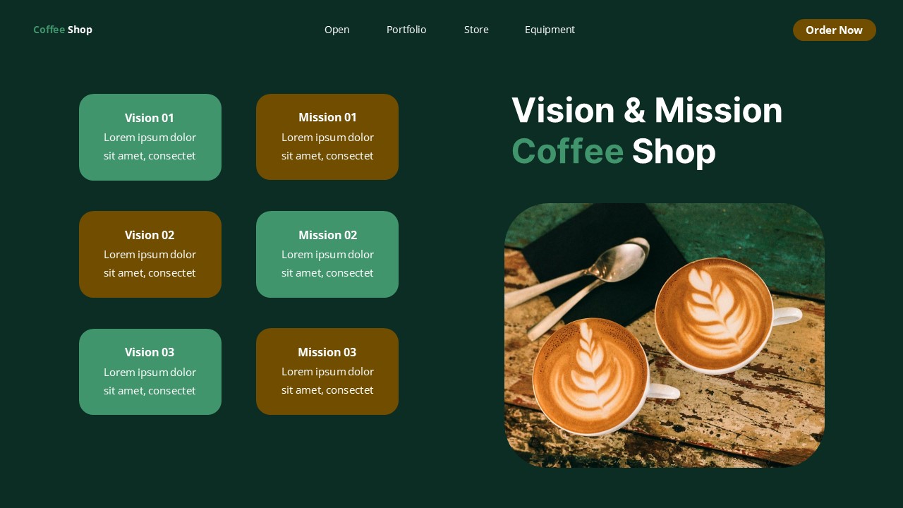 Coffee Shop - Cafe Powerpoint Templates, Presentation Templates ...