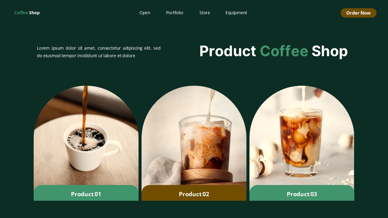Coffee Shop - Cafe Powerpoint Templates, Presentation Templates ...