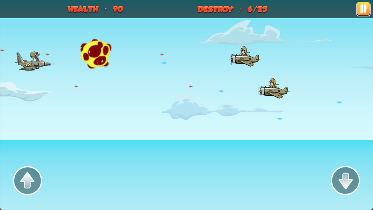 Fighter Jet ( Construct | C3P | CAPX | HTML5 ) Single Level by Pro_Gaming