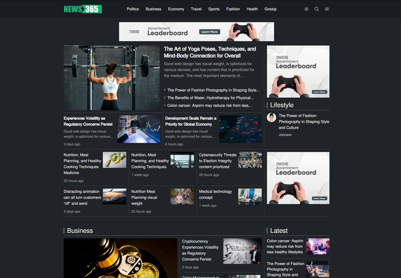 News365 – PHP Newspaper Script Magazine Blog with Video Newspaper by bdtask
