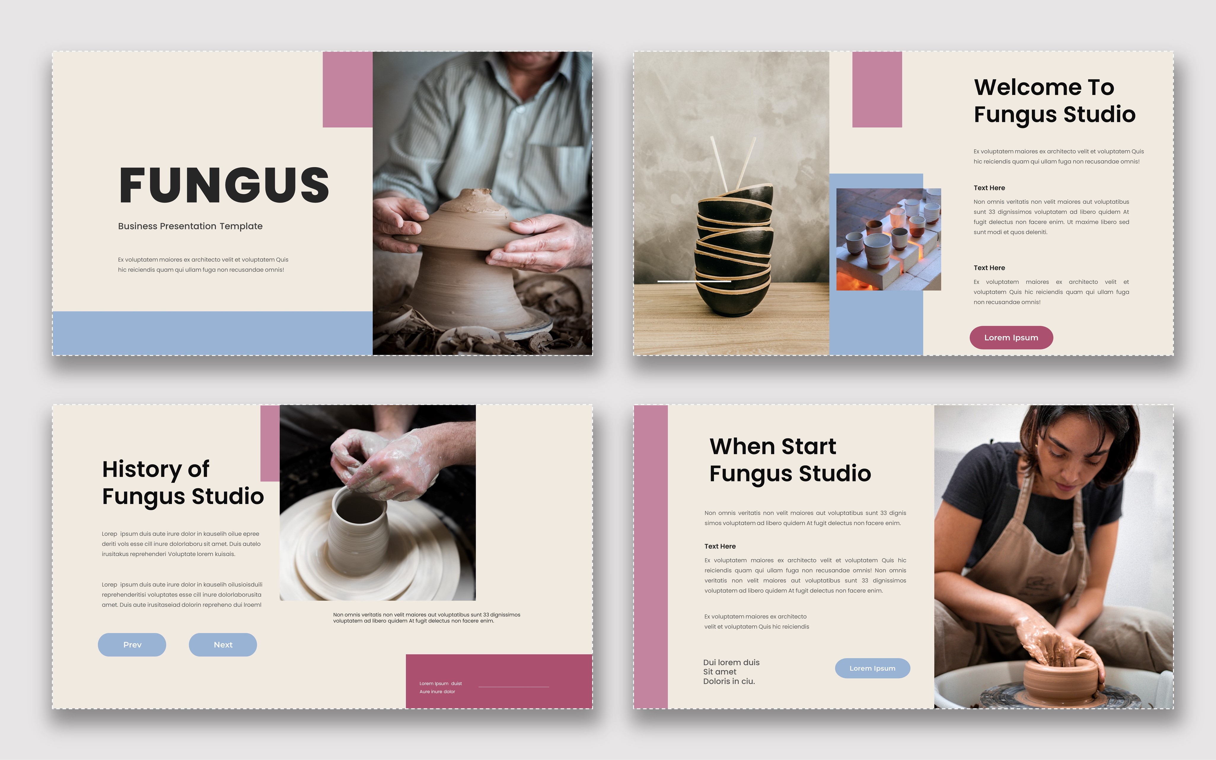 Fungus-Business Google Slide Template, Presentation Templates ...