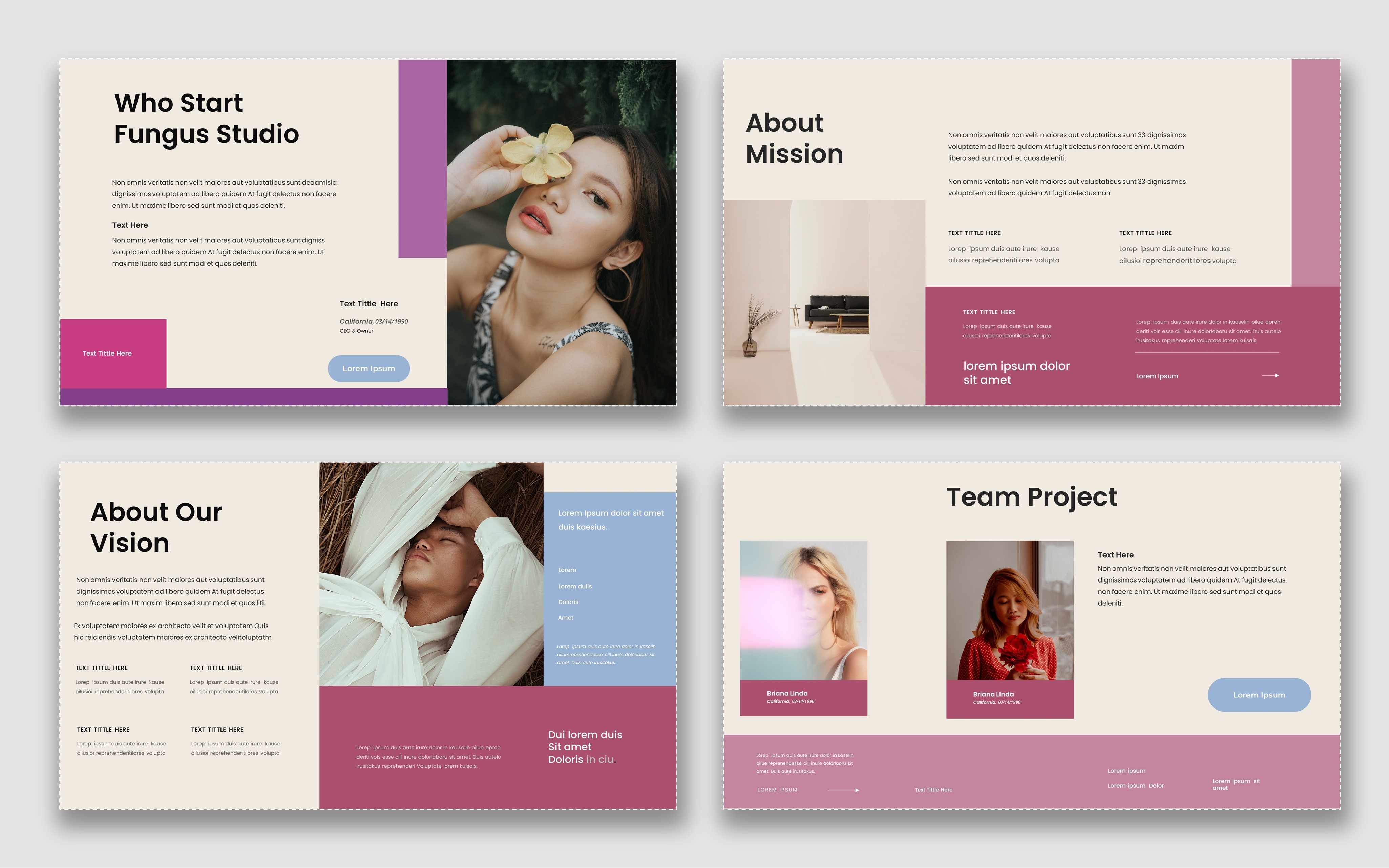 Fungus-Business Google Slide Template, Presentation Templates ...